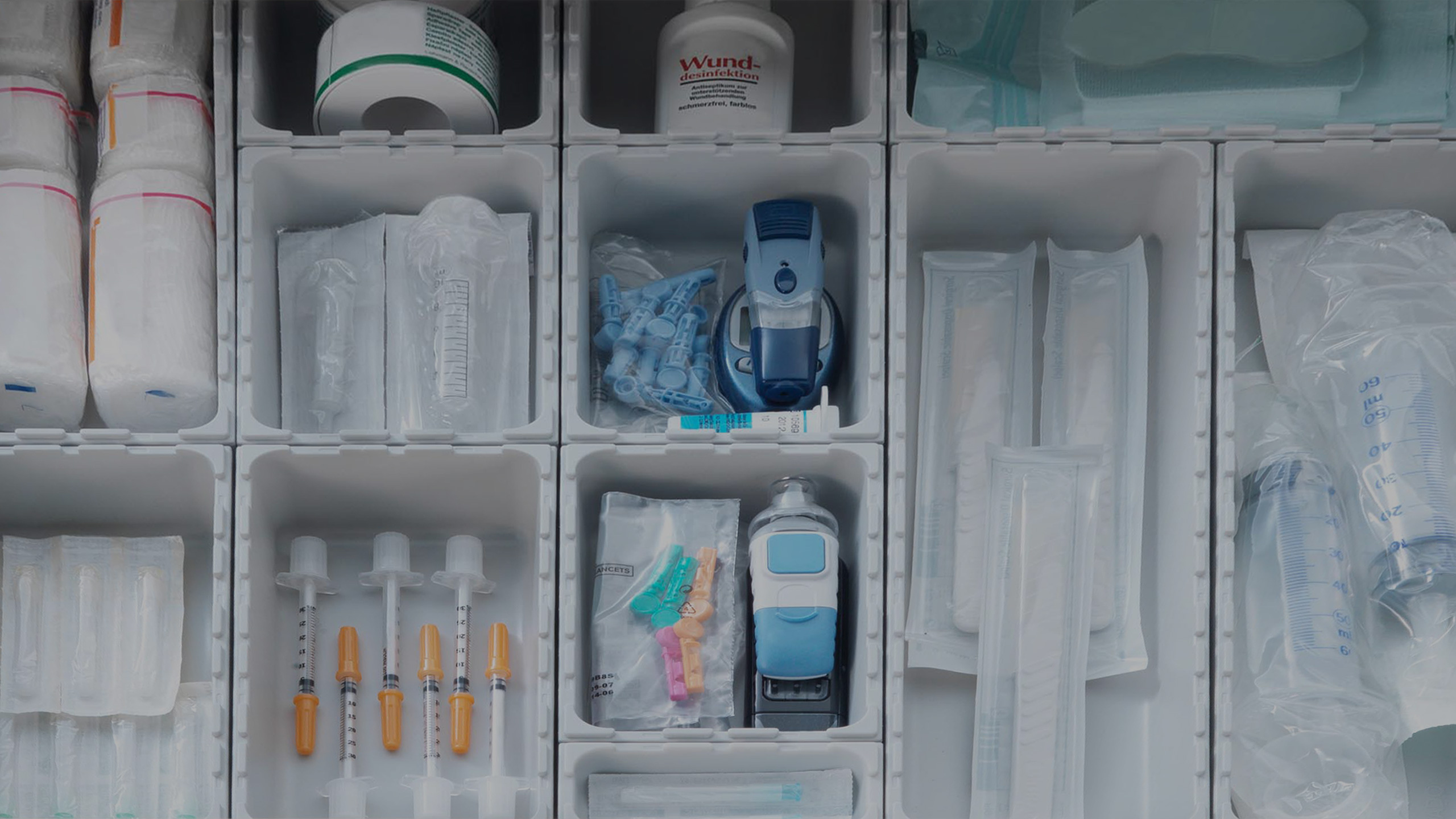 Packaging for lab and diagnosis - rose plastic